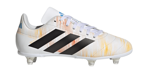 adidas Junior Rugby SG Kids' Boots - Lucid Tangerine / Cloud White ...